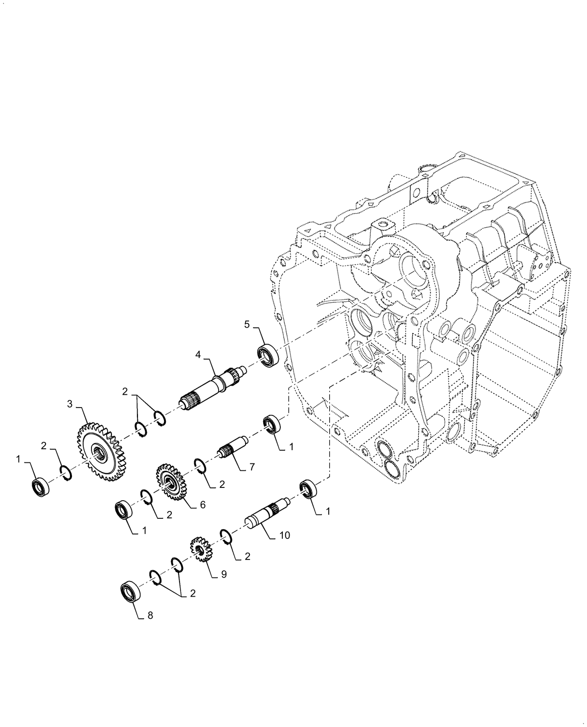 BM20 31.201.01 PTO DRIVE SHAFT - MIDDLE — BRIM:PARTS NEW-HOLLAND