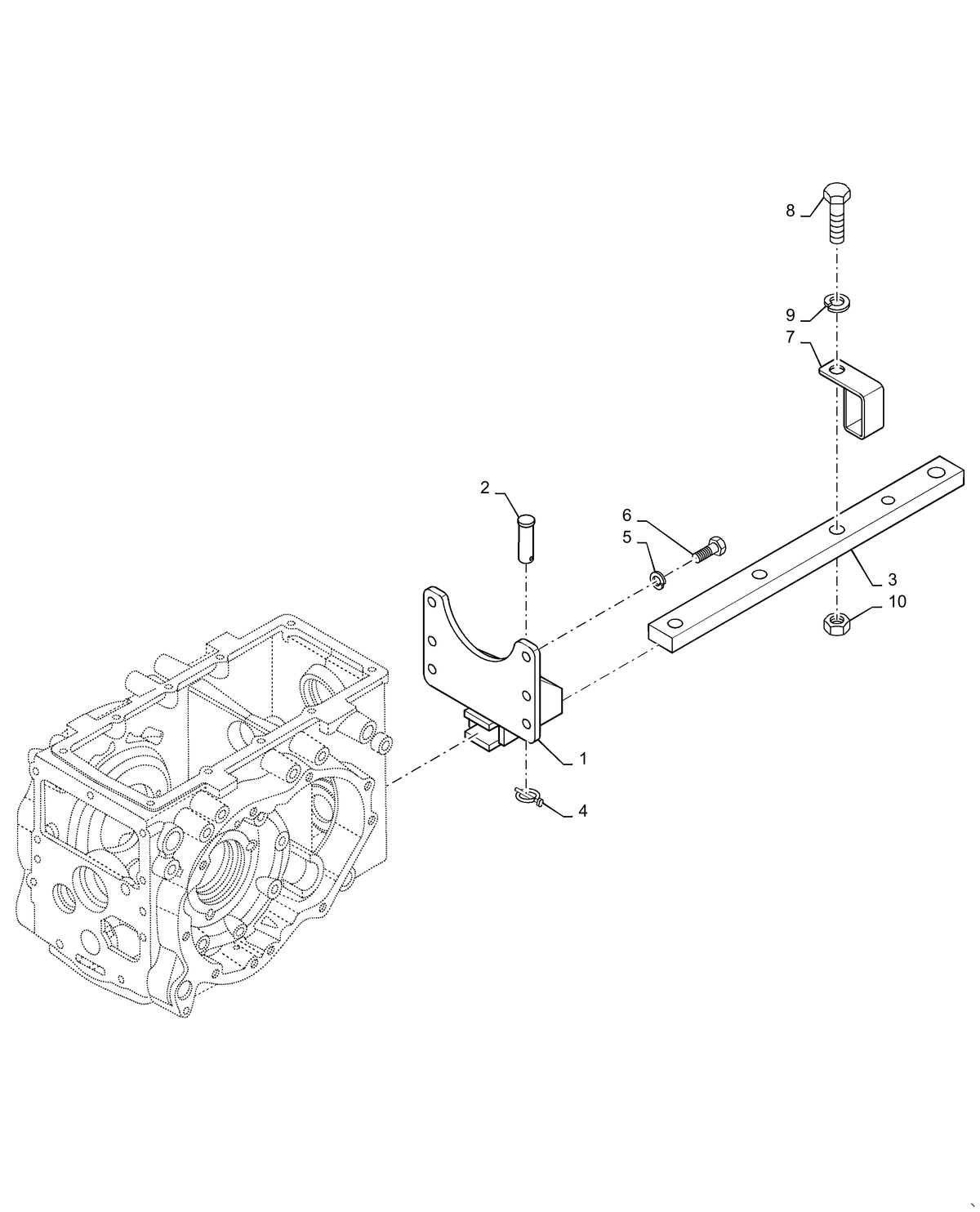 WM33 37.100.AA[01]-DRAWBAR-AND-HITCH — BRIM:PARTS_NEW-HOLLAND_1