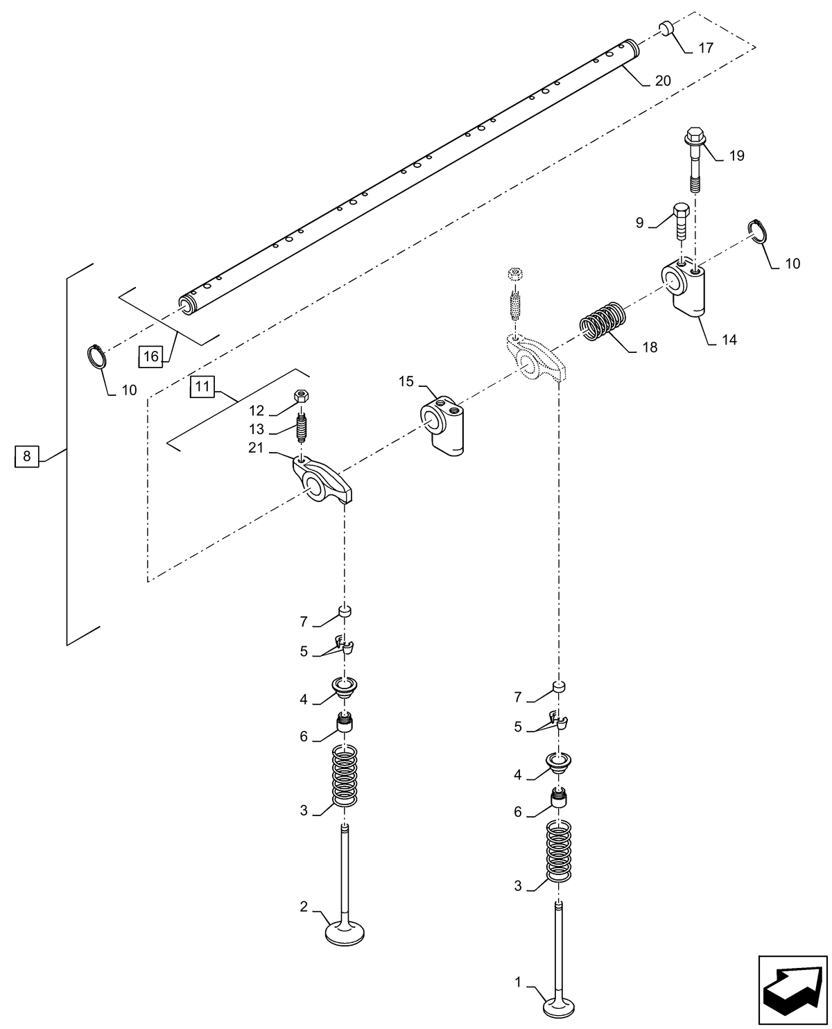Boomer 24 ROCKER | Part# MT40222432 — BRIM:PARTS_NEW-HOLLAND_1