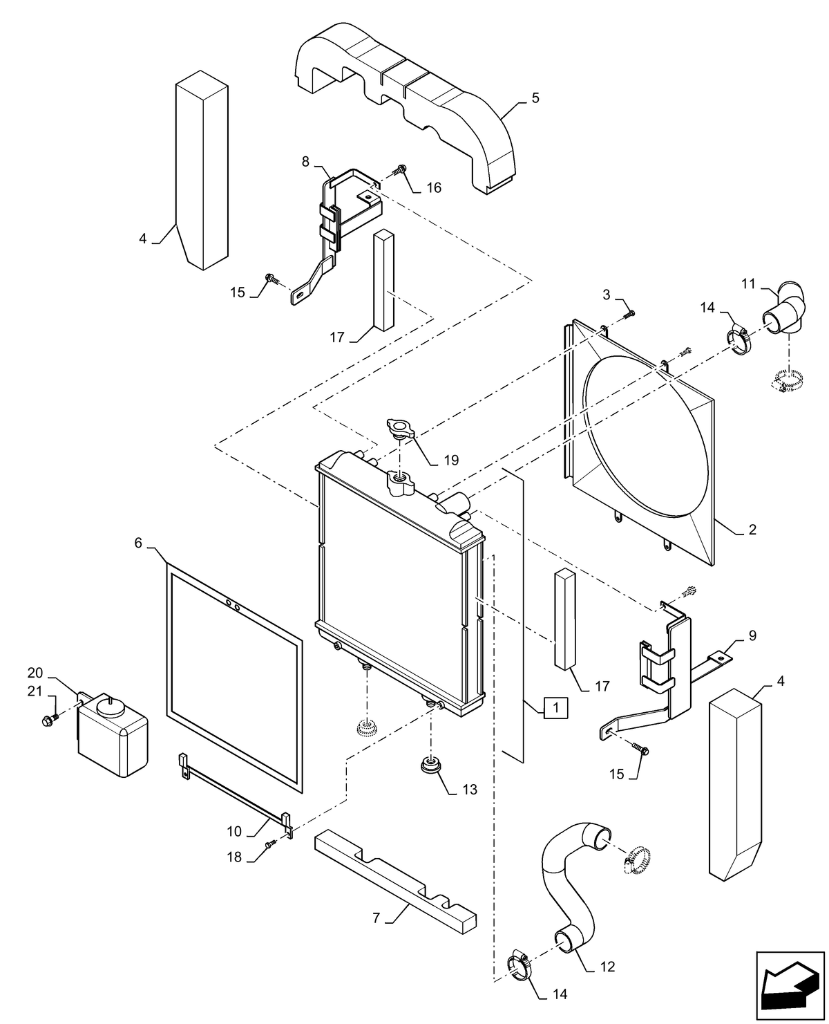 Boomer 24 RESERVOIR | Part# MT40008309 — BRIM:PARTS_NEW-HOLLAND_1