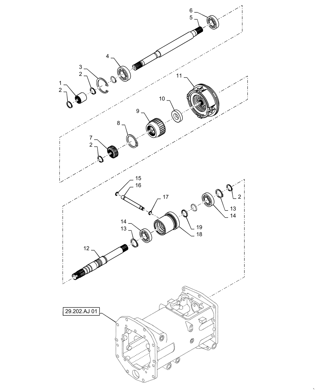 Workmaster 33 JOINT | Part# MT40010037 — BRIM:PARTS_NEW-HOLLAND_1