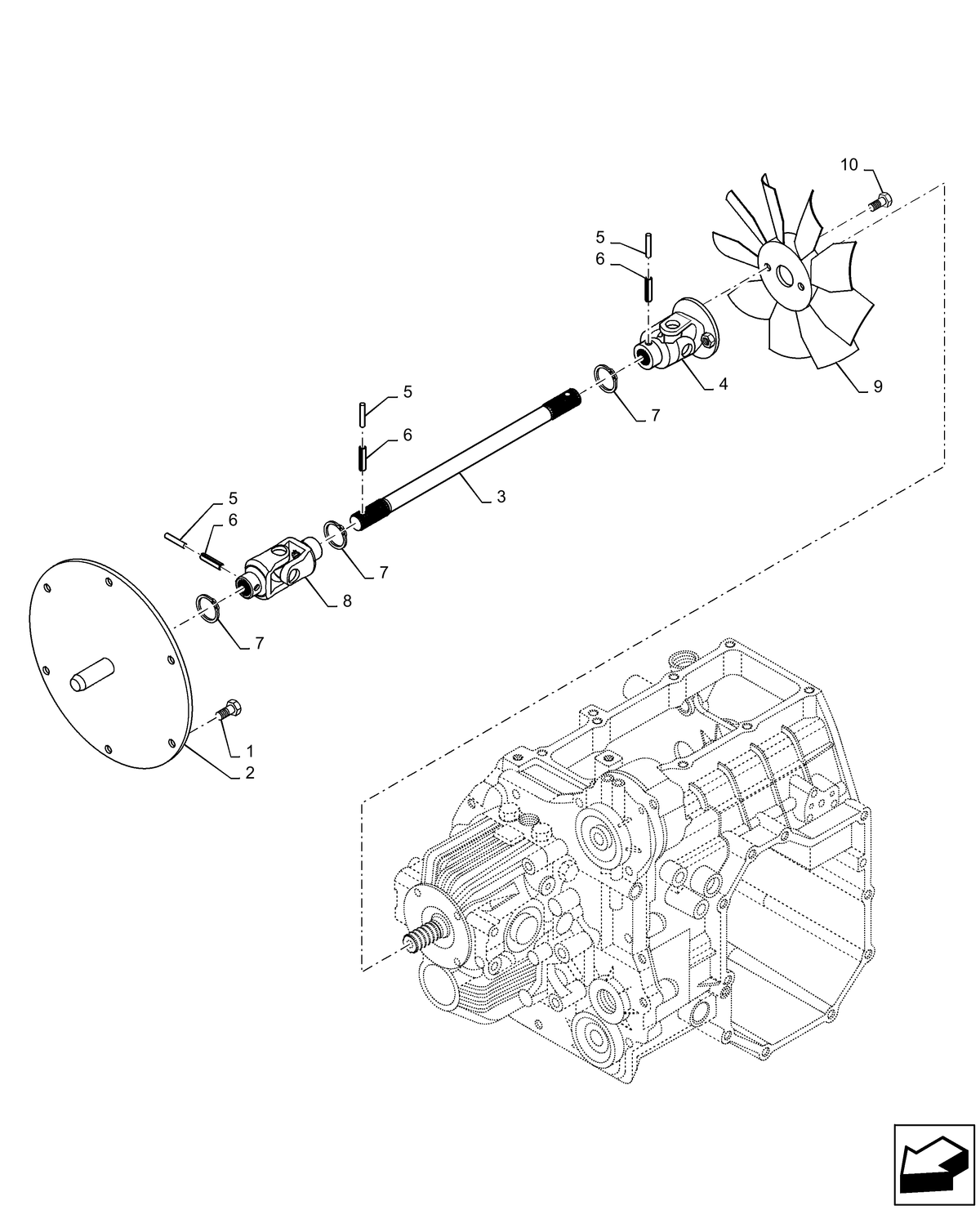 Boomer 24 BALL JOINT | Part# MT40196061 — BRIM:PARTS_NEW-HOLLAND_1