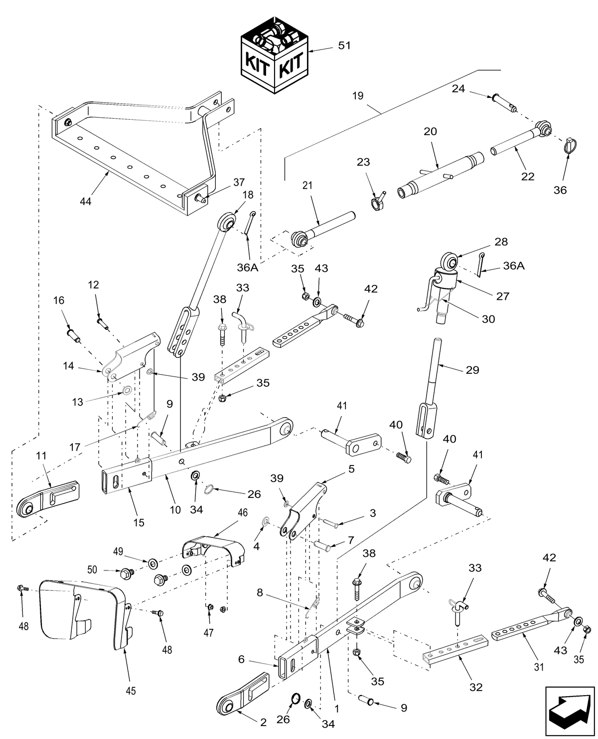 TC40A LOCK | Part# 86400284 — BRIM:PARTS_NEW-HOLLAND_1