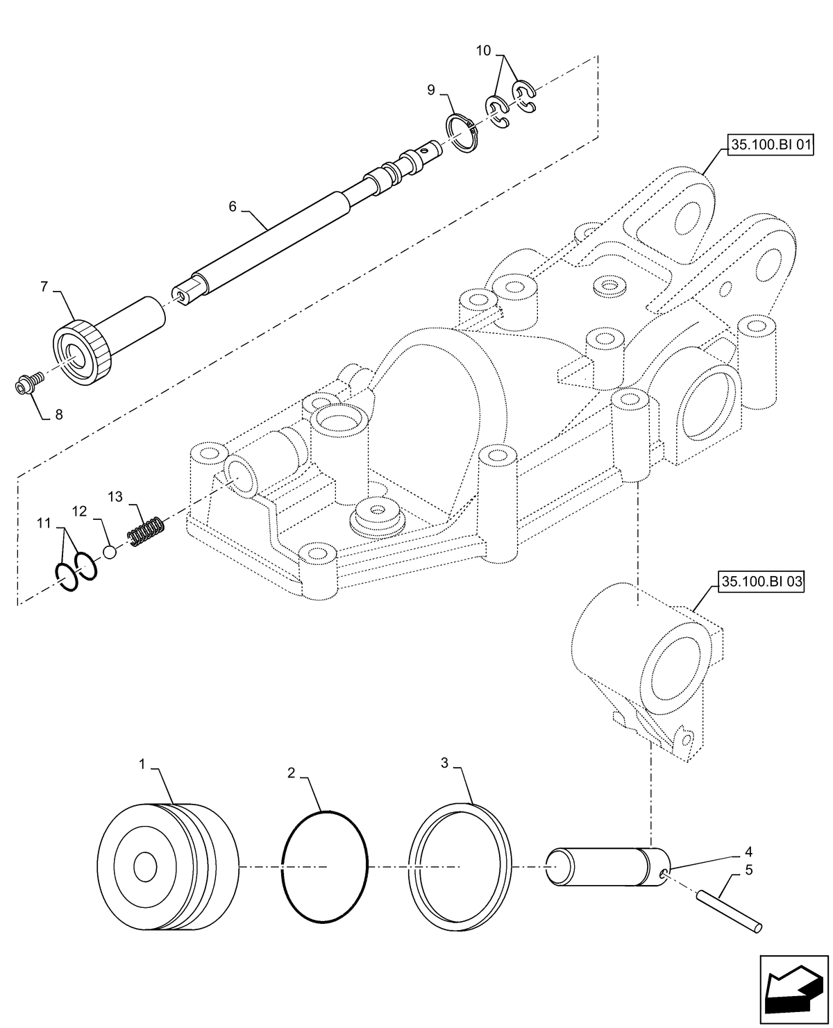 Boomer 24 CIRCLIP | Part# MT40029288 — BRIM:PARTS_NEW-HOLLAND_1