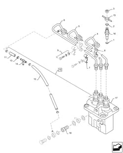 Workmaster 25 FUEL INJECTION PUMP | Part# MT40374796 — BRIM:PARTS_NEW ...