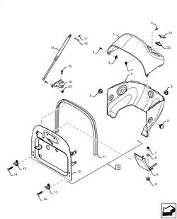 Workmaster 25 MOUNT | Part# MT40255371 — BRIM:PARTS_NEW-HOLLAND_1