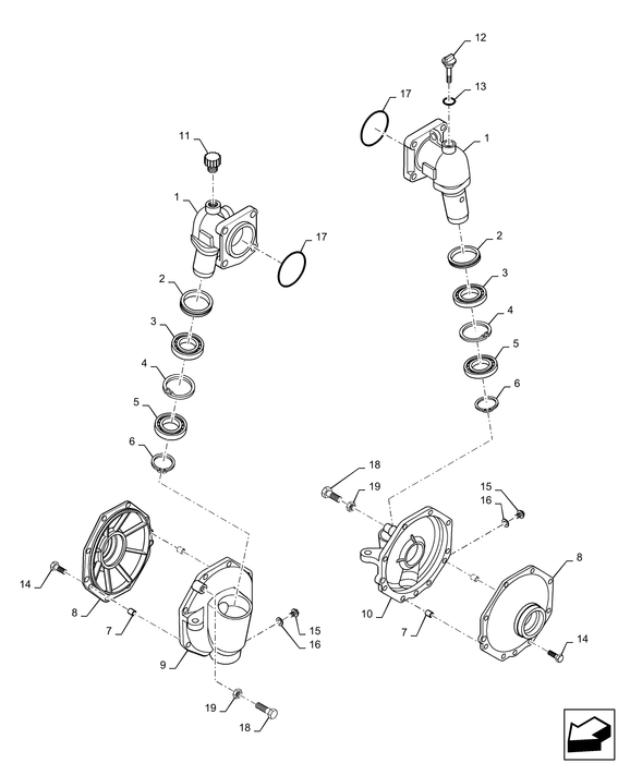 BM24 HOUSING — BRIM:PARTS_NEW-HOLLAND_1