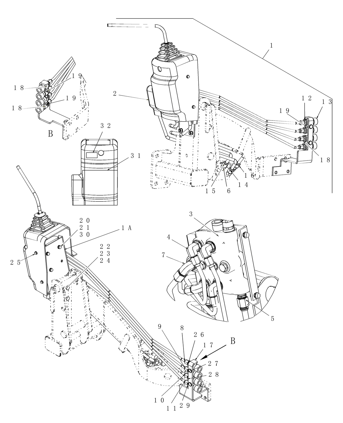 TC23DA QUICK MALE COUPLING | Part# 9846344 — BRIM:PARTS_NEW-HOLLAND_1