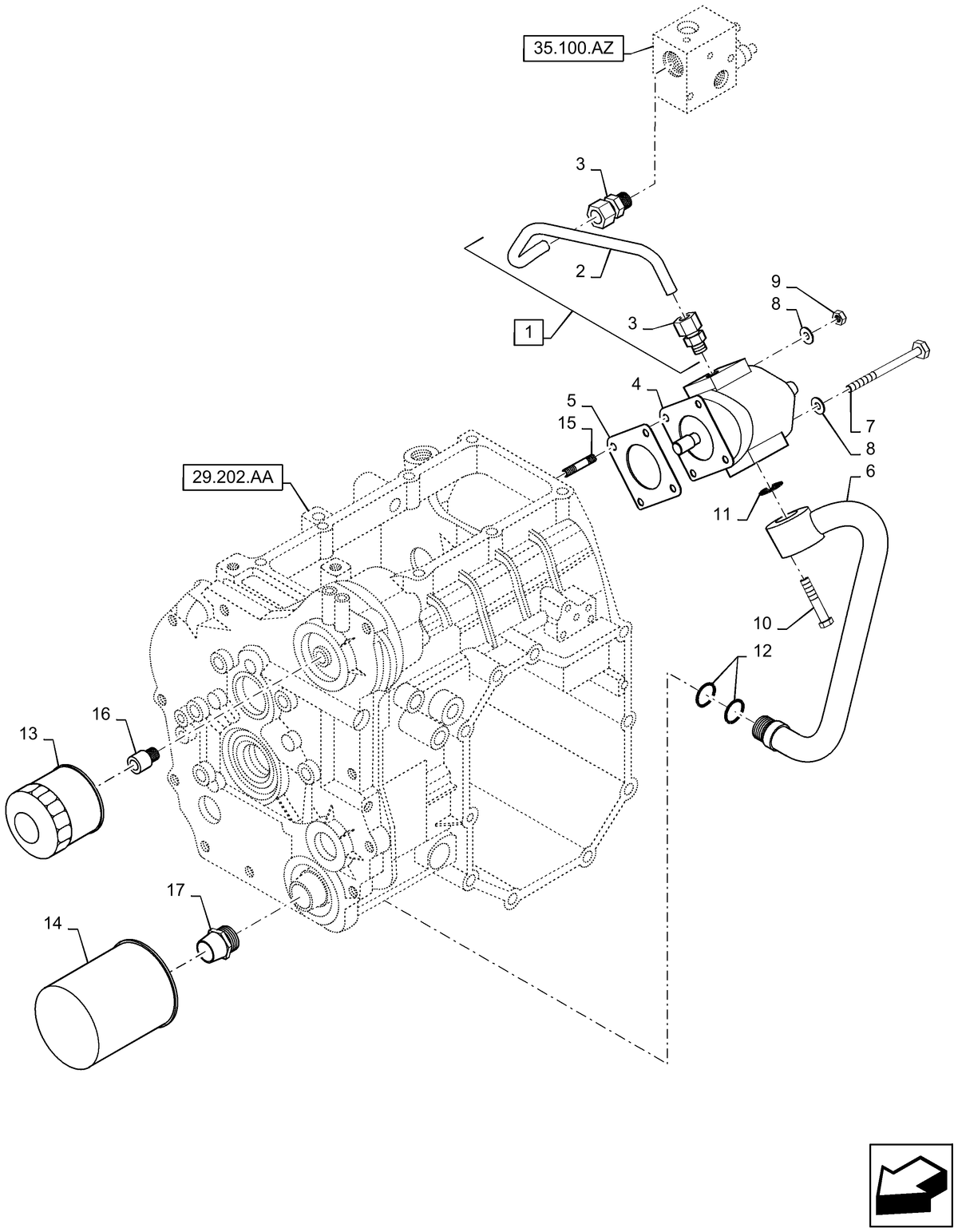 Boomer 24 HYDRAULIC OIL FILTER | Part# MT40220109 — BRIM:PARTS_NEW ...