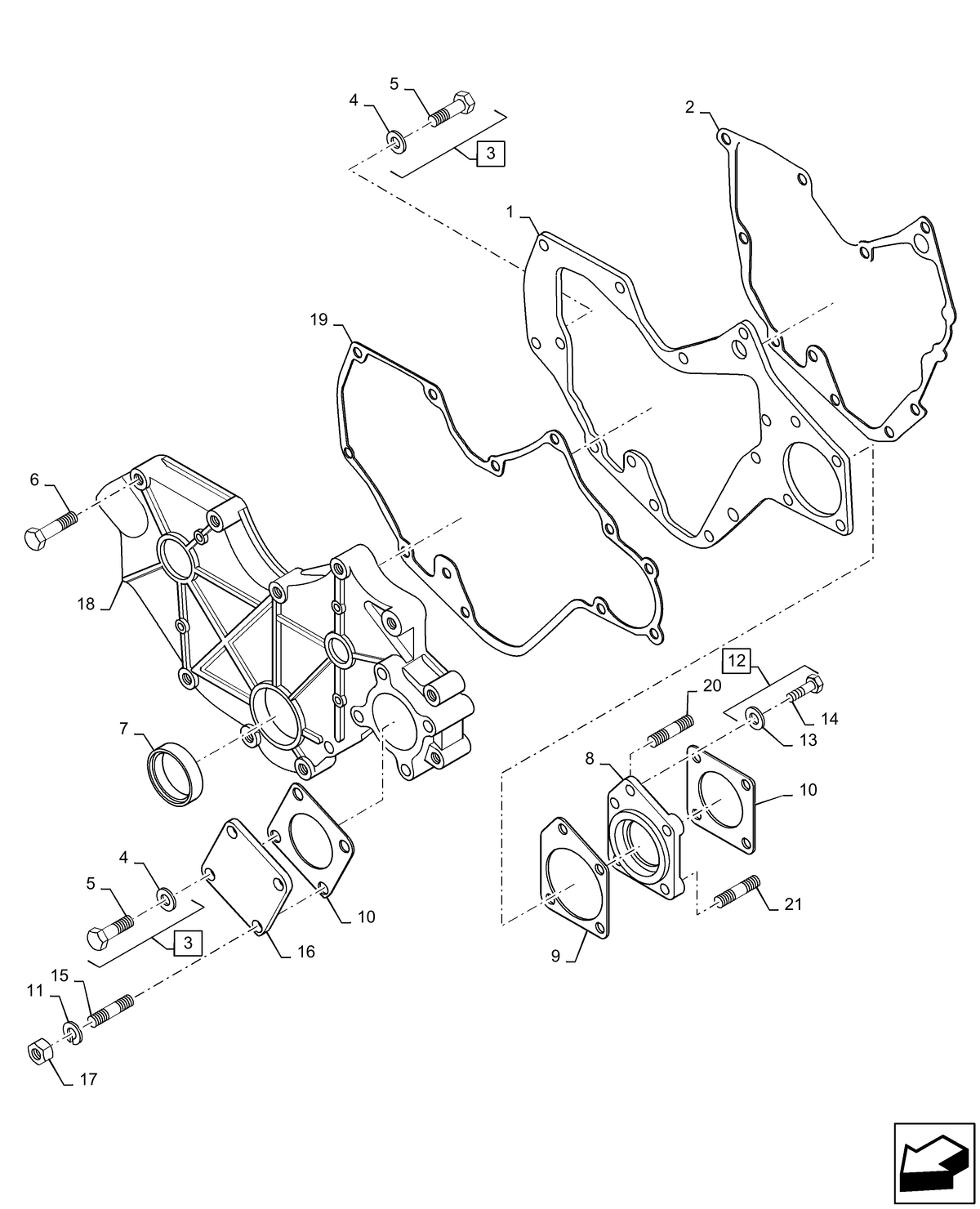 Boomer 24 HOUSING | Part# MT40189703 — BRIM:PARTS_NEW-HOLLAND_1