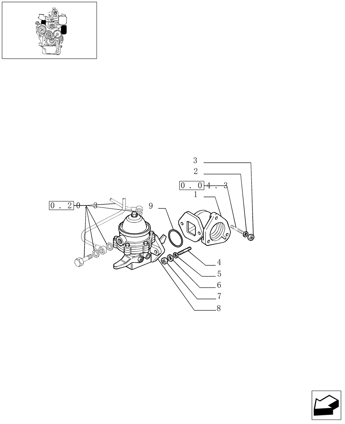 TN60A FUEL PUMP | Part# 4757882 — BRIM:PARTS_NEW-HOLLAND_1