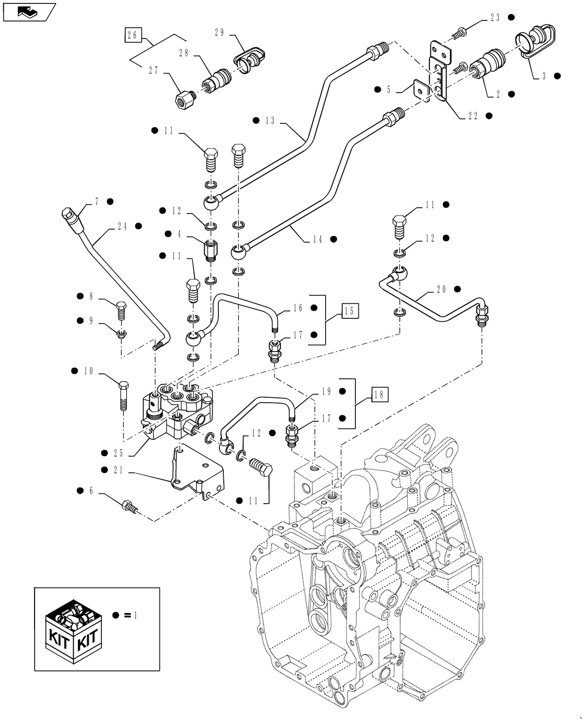 Boomer 24 LEVER | Part# MT40195171 — BRIM:PARTS_NEW-HOLLAND_1