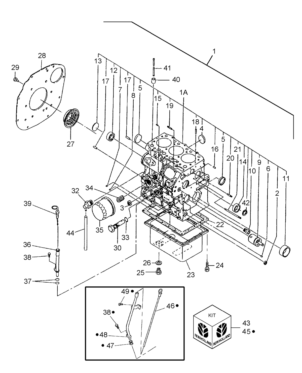 TC24DA DRAIN PLUG | Part# SBA010411212 — BRIM:PARTS_NEW-HOLLAND_1