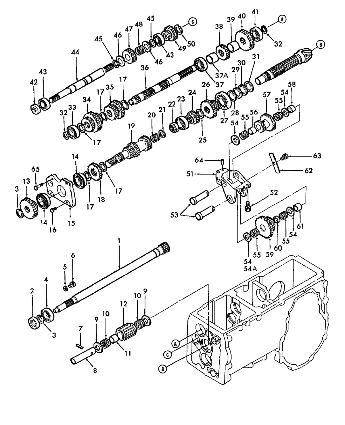 TC23DA LOCK PIN | Part# SBA030300532 — BRIM:PARTS_NEW-HOLLAND_1