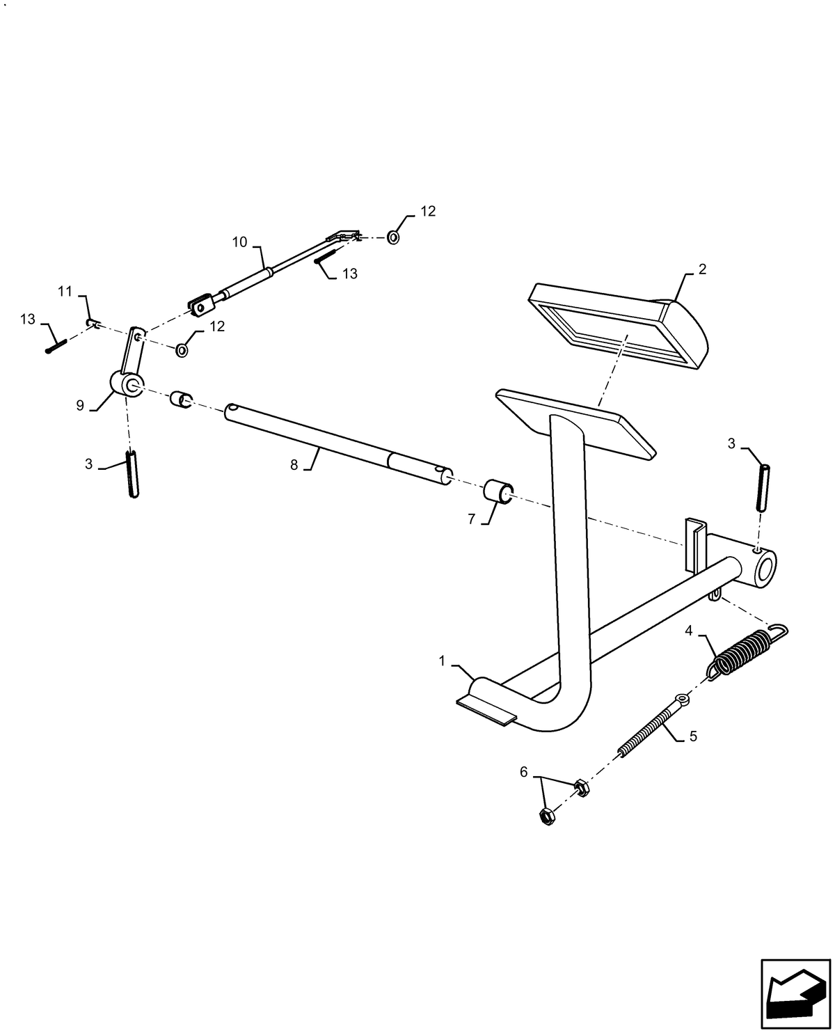 Workmaster 25S ROD | Part# MT40339467 — BRIM:PARTS_NEW-HOLLAND_1