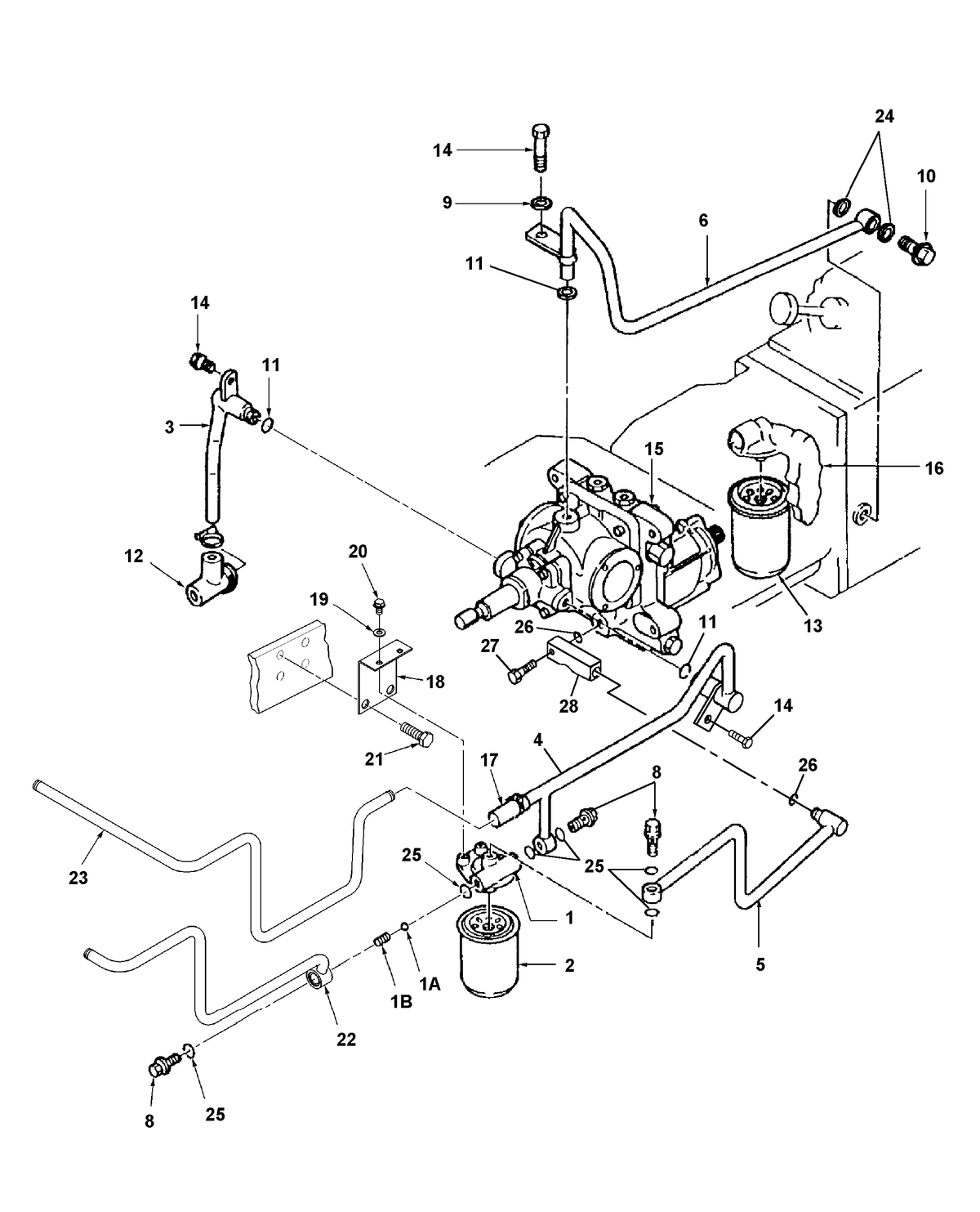 TC33DA HYDRAULIC OIL FILTER | Part# 87300043 — BRIM:PARTS_NEW-HOLLAND_1