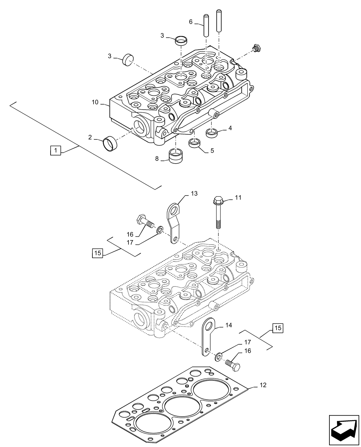 Boomer 24 GUIDE | Part# MT40109172 — BRIM:PARTS_NEW-HOLLAND_1